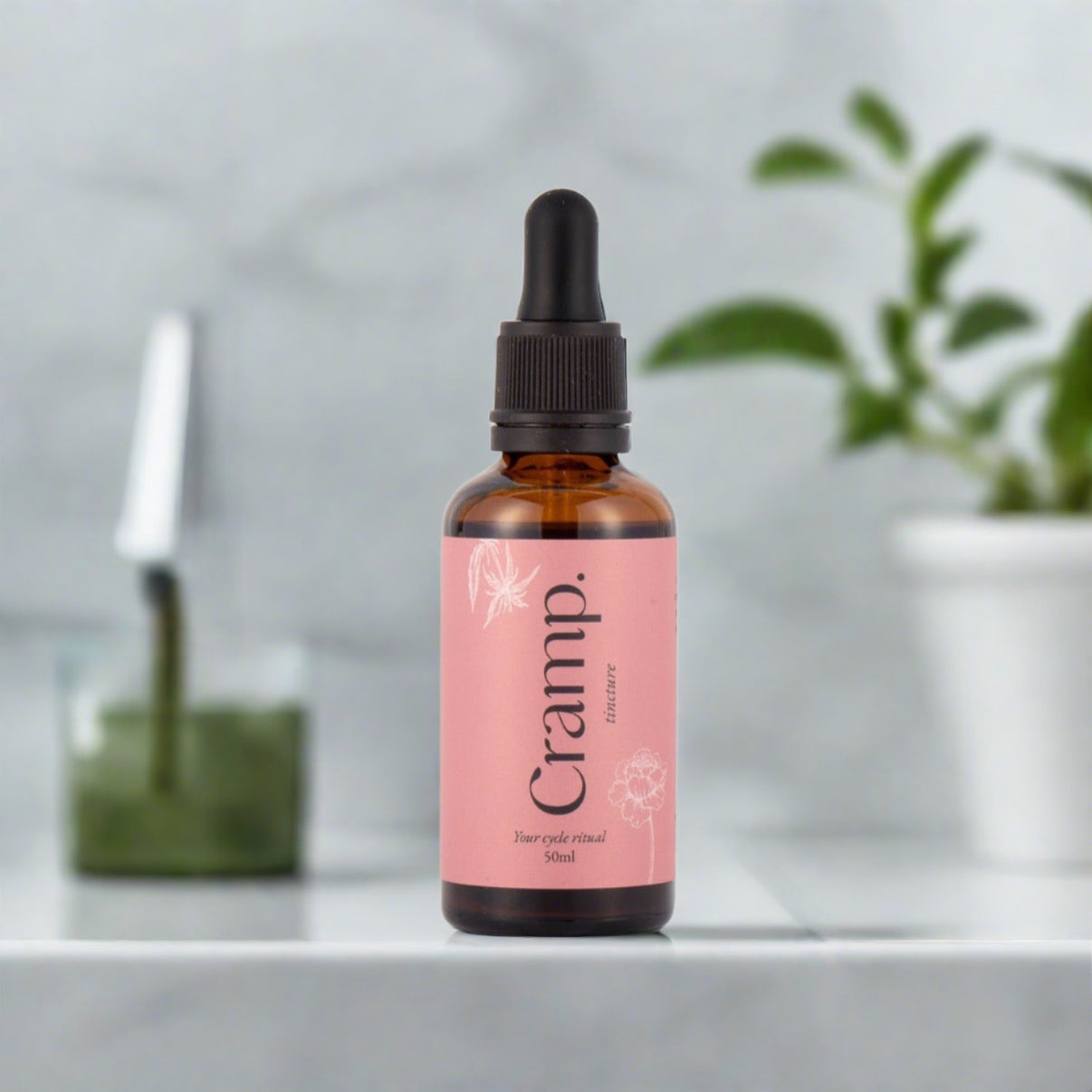 Cramp Tincture -Period Pain Relief – Soulful Tea Blends